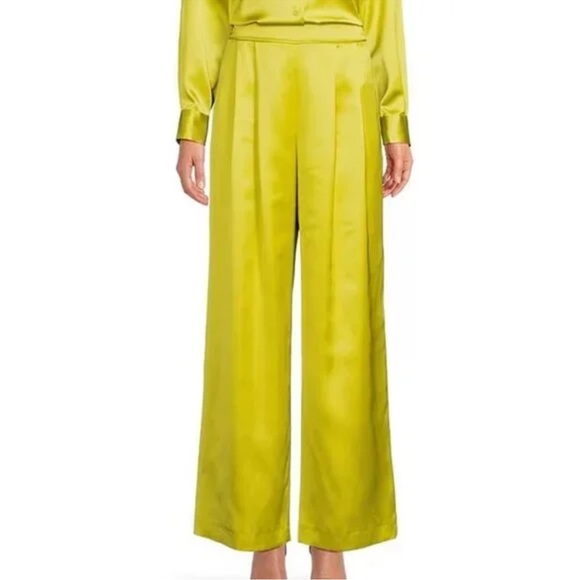 Gianni Bini | Pants & Jumpsuits | Gianni Bini Vibrant Lime Wide Leg ...